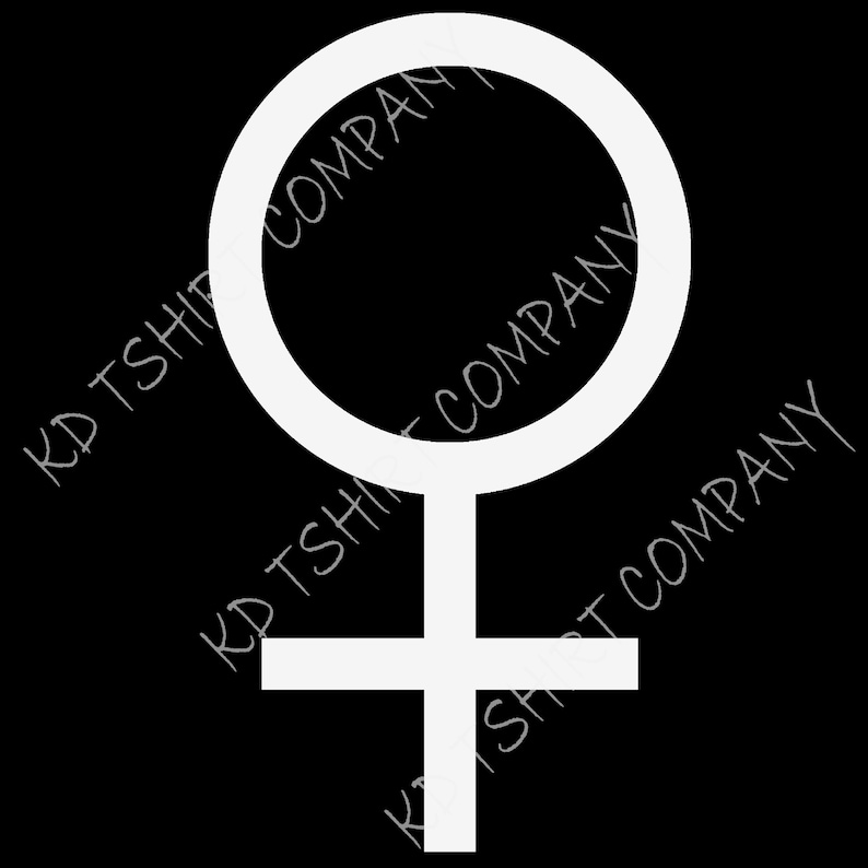 Símbolo de mujer svg símbolo femenino svg silhoutte archivo - Etsy México