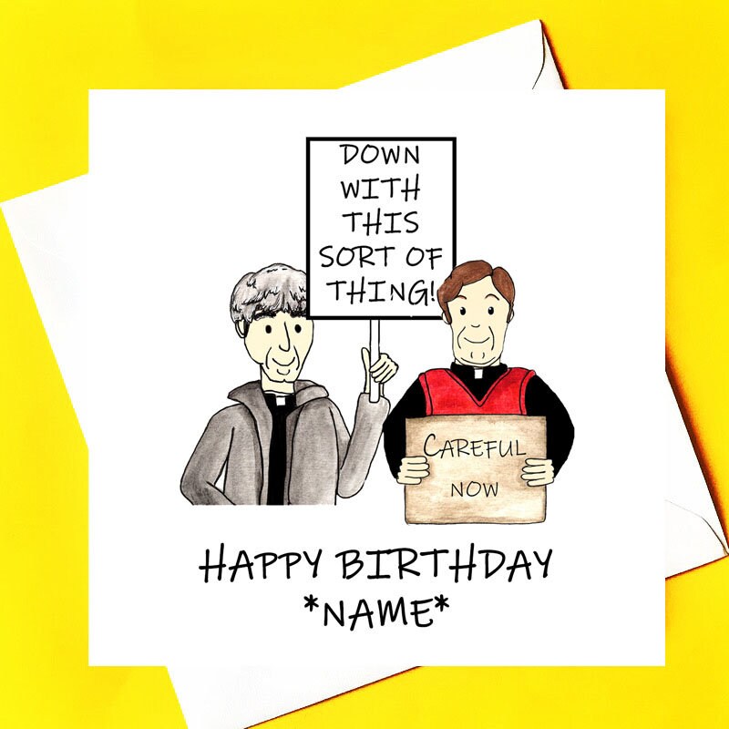 Happy Birthday *fr Ted Birthday Card* - Etsy