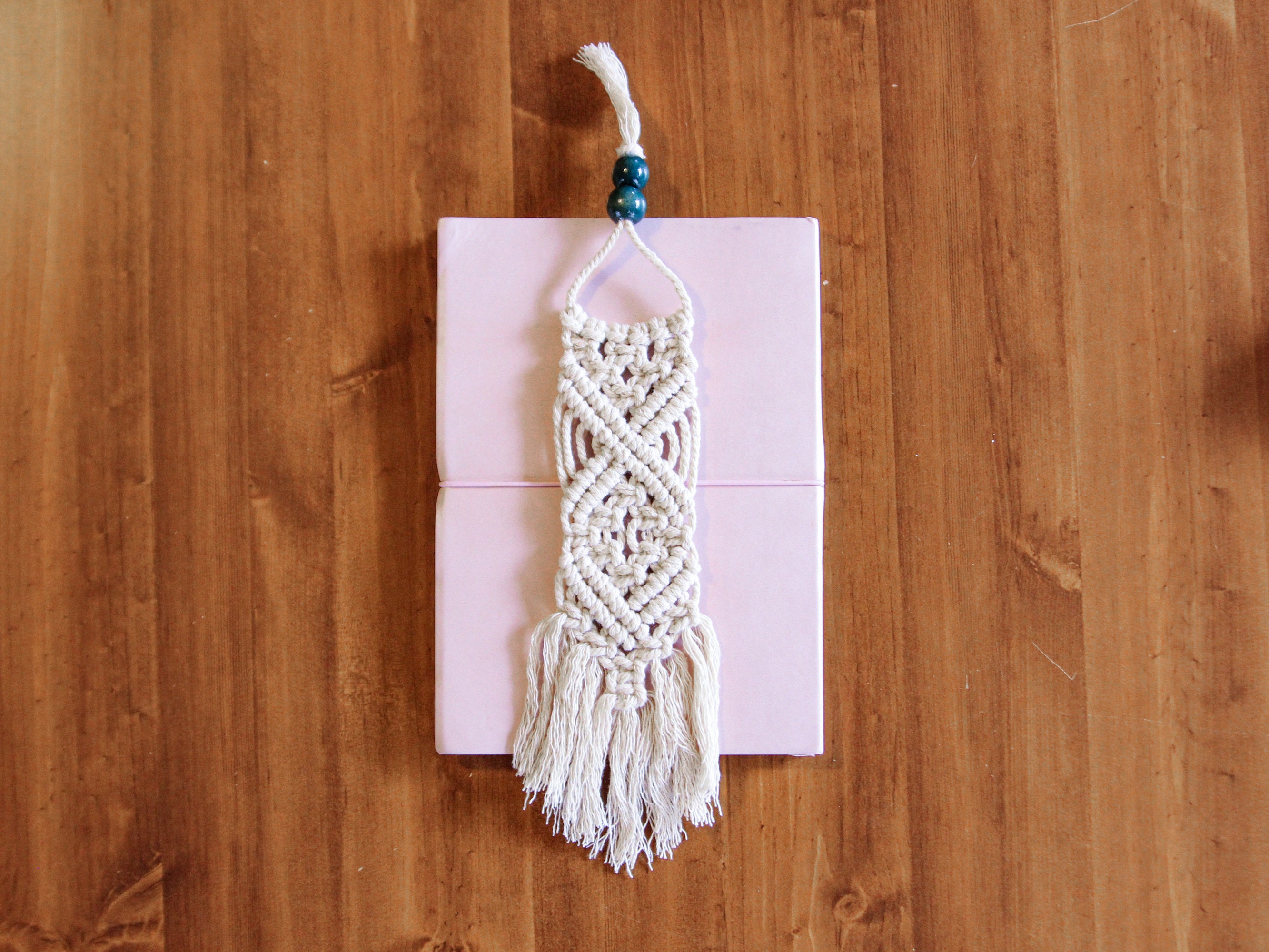PATTERN Macrame Bookmark in Two Styles - Etsy Australia