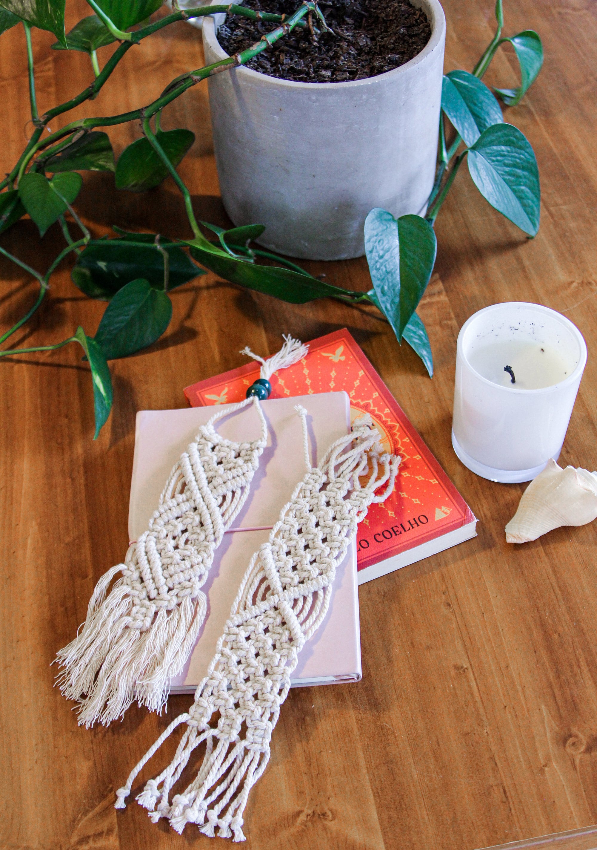 PATTERN Macrame Bookmark in Two Styles - Etsy Australia