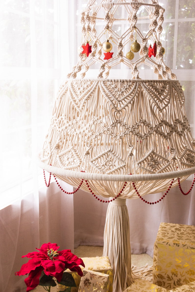 PATTERN Large Macrame Christmas Tree - Etsy