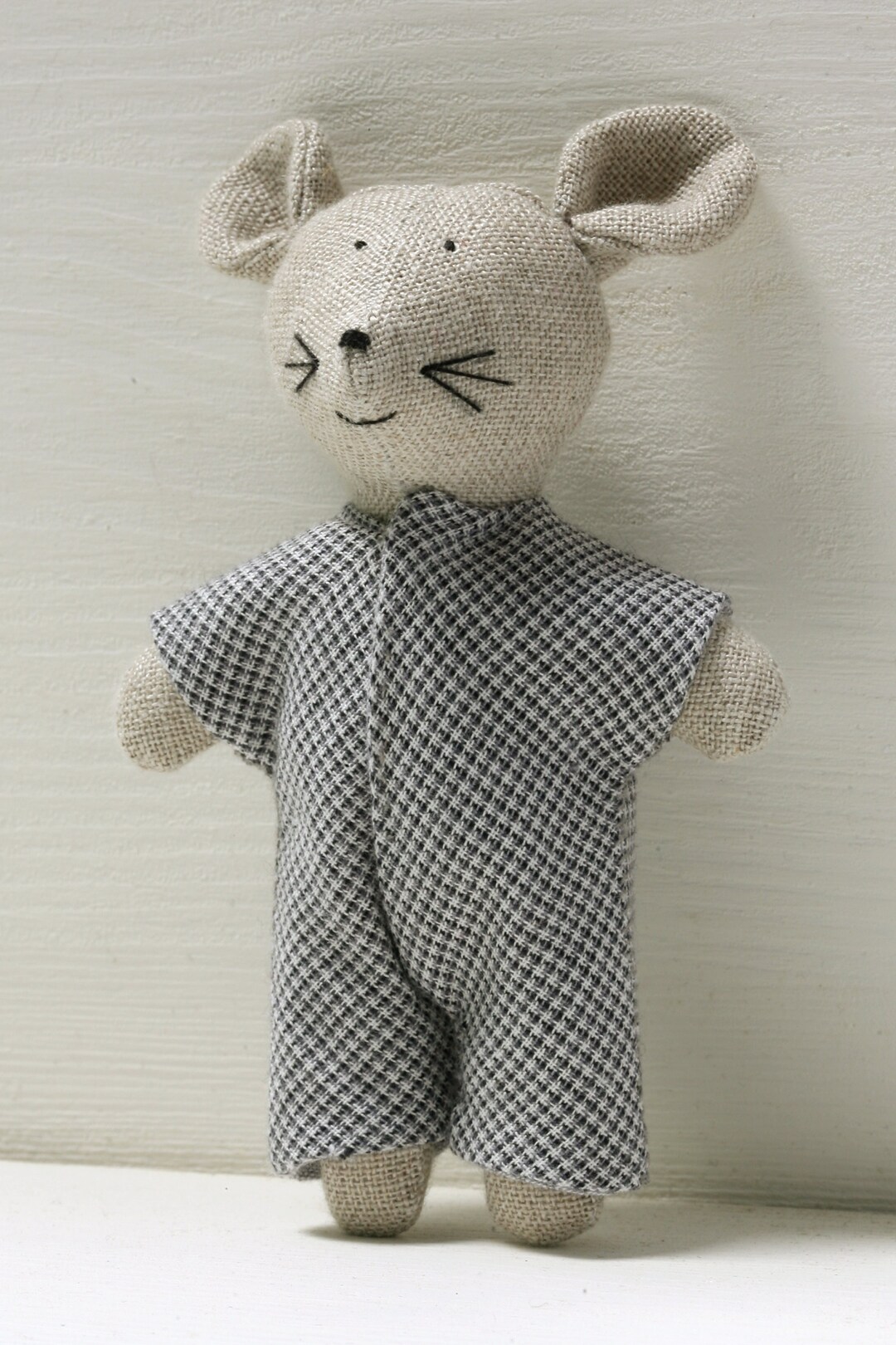 Mouse From Linen. Fabric Mouse. Toy Mouse. Toy for Child. - Etsy