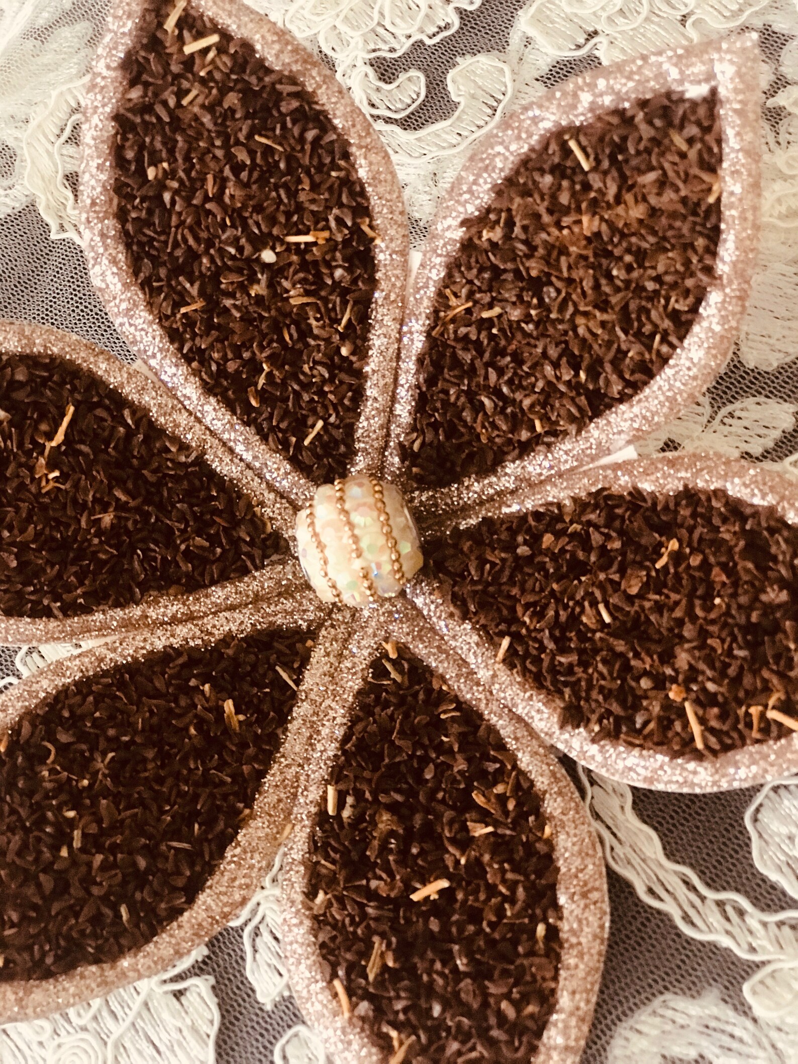 Sofreh Aghd Nogle and Esphand Flower With Champagne Trim for Persian ...