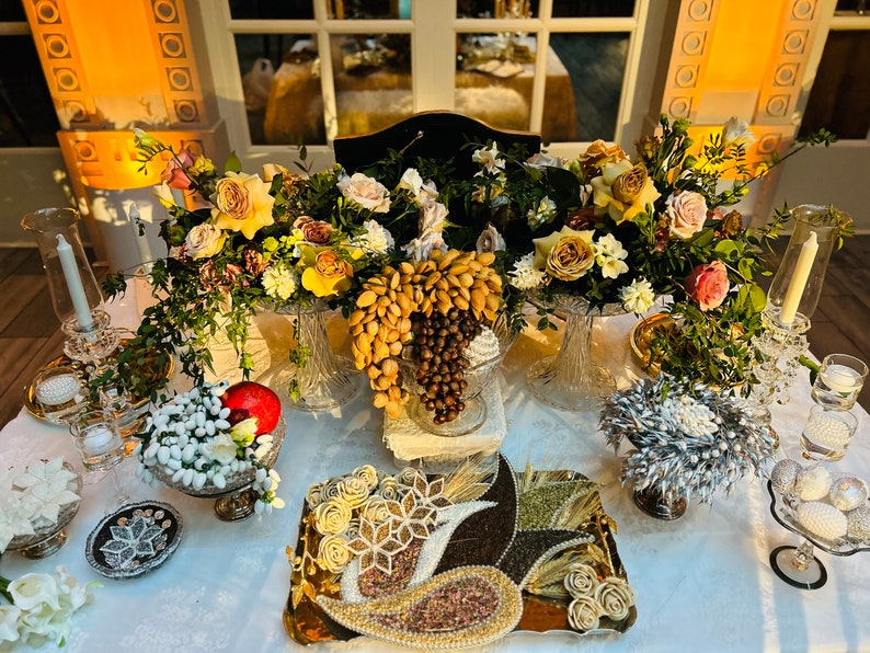 Sofreh Aghd Seven Spice Tray Khoncheh ( Atel O Batel) for Persian ...
