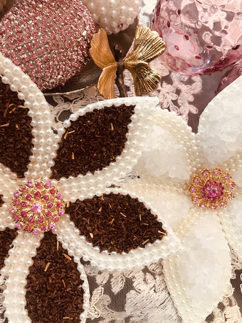 Sofreh Aghd Nabat & Esphand Flowers With Pearl Trimming for - Etsy