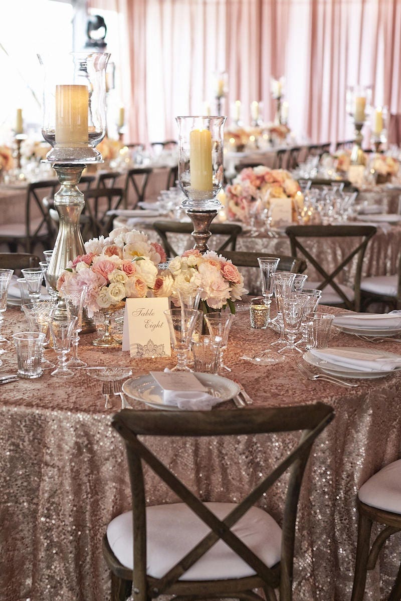Sofreh Aghd Wedding Sequin Tablecloth Glitter and Shimmer Table Linens ...