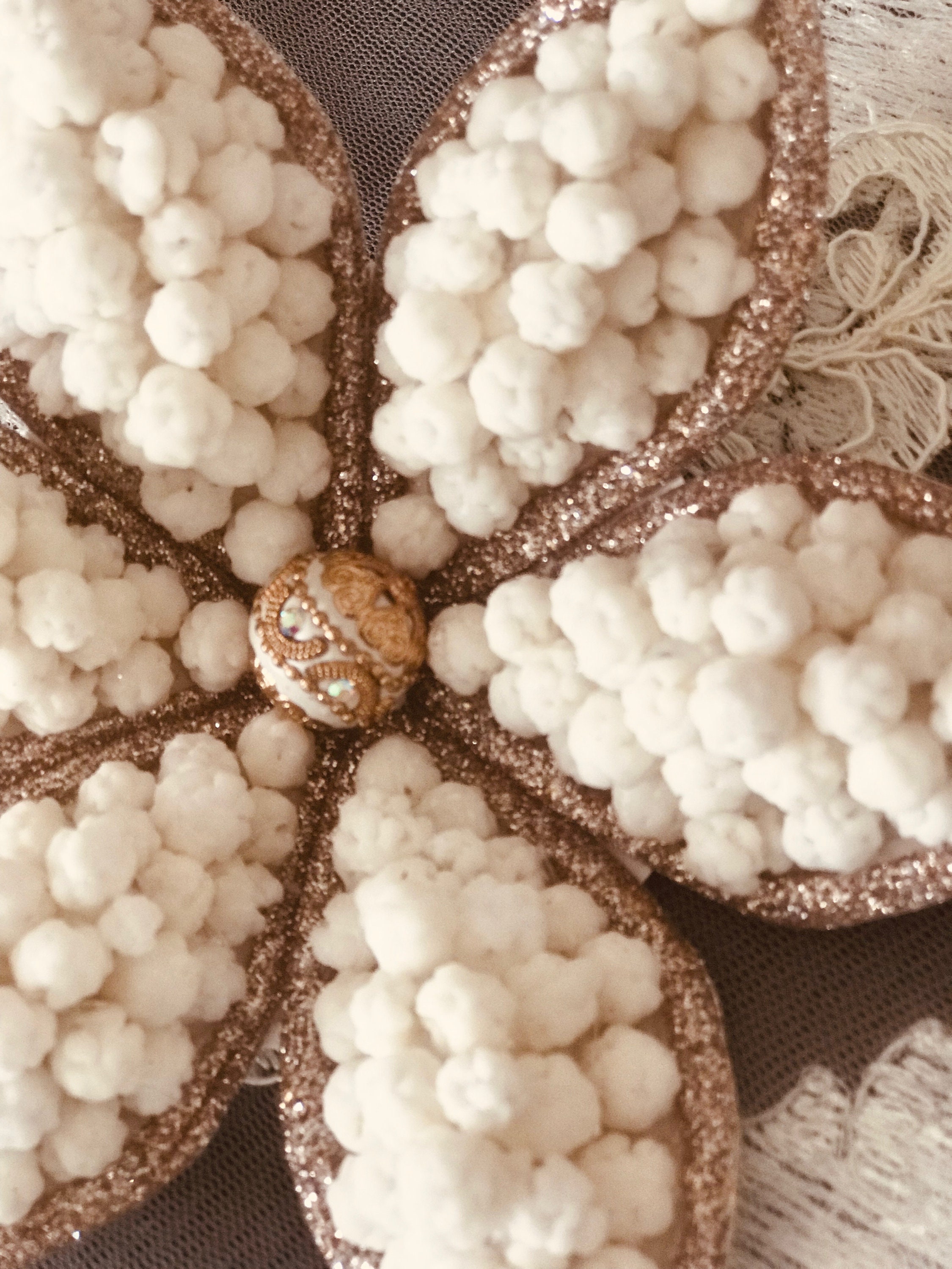 Sofreh Aghd Nogle and Esphand Flower With Champagne Trim for Persian ...