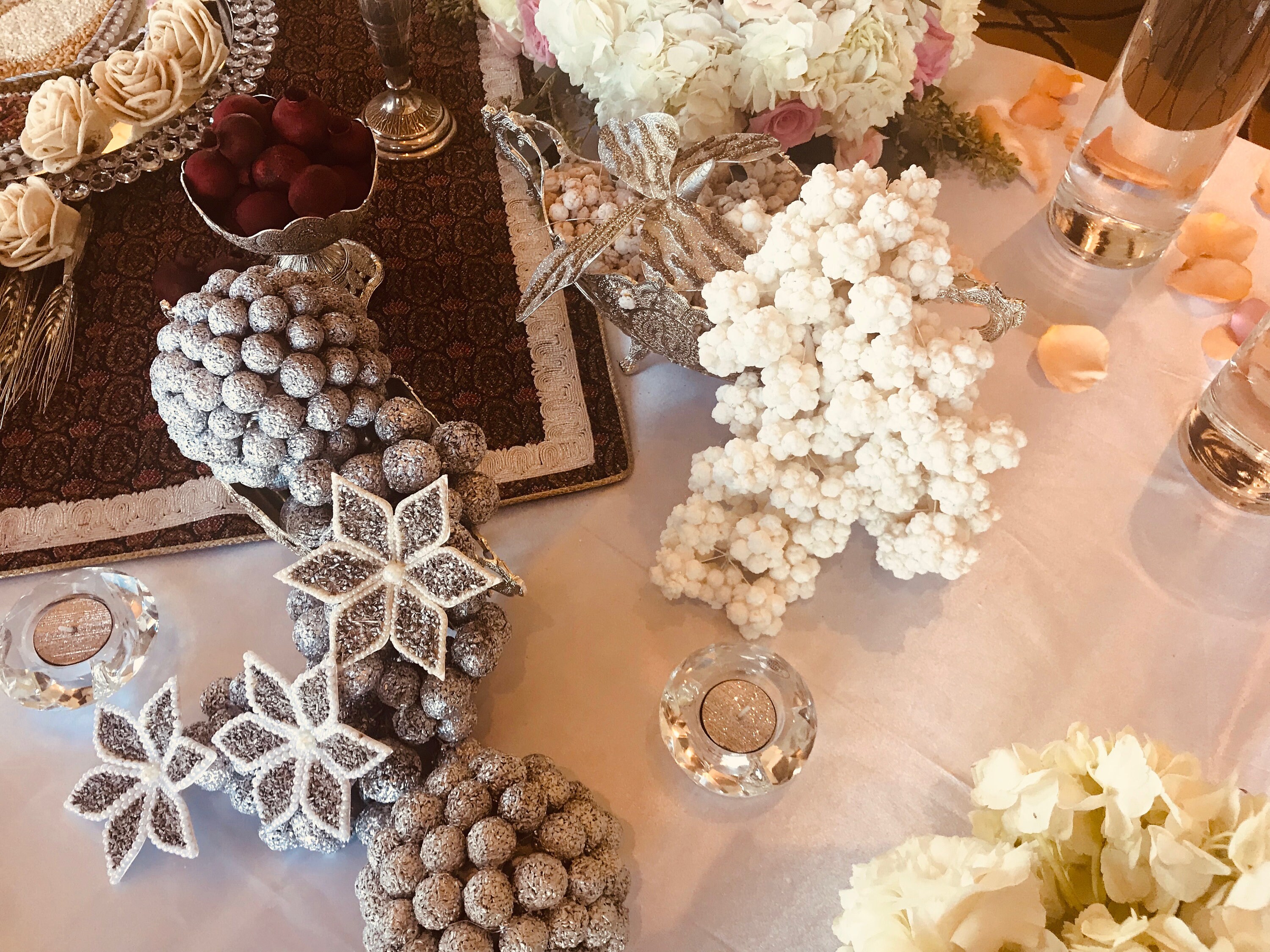 Sofreh Aghd Silver Esfand Cluster/esfand Ball/3 Esfand Flower for ...