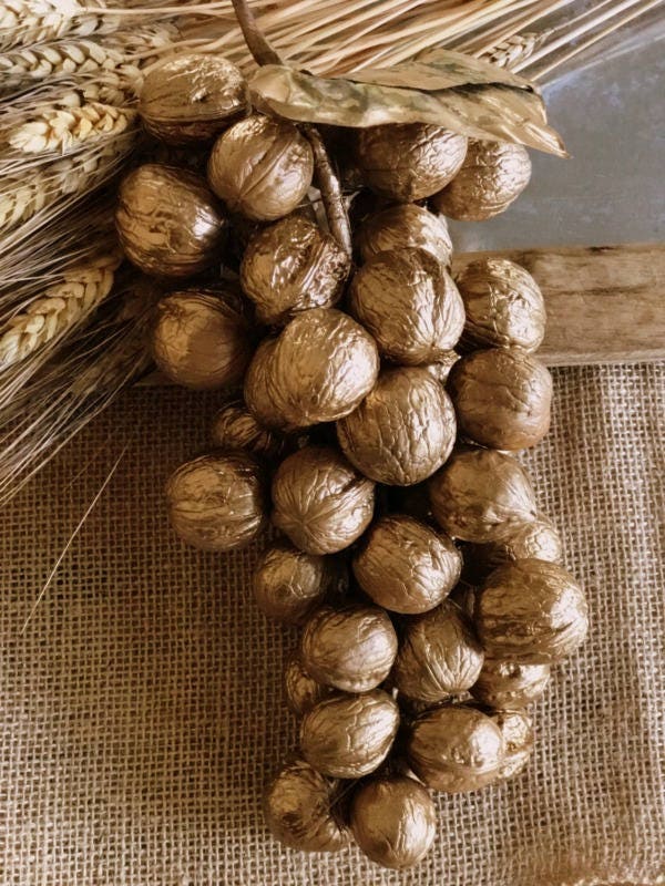 Golden Almond, Walnut Cluster for Sofreh Aghd Spread Aroosi - Etsy