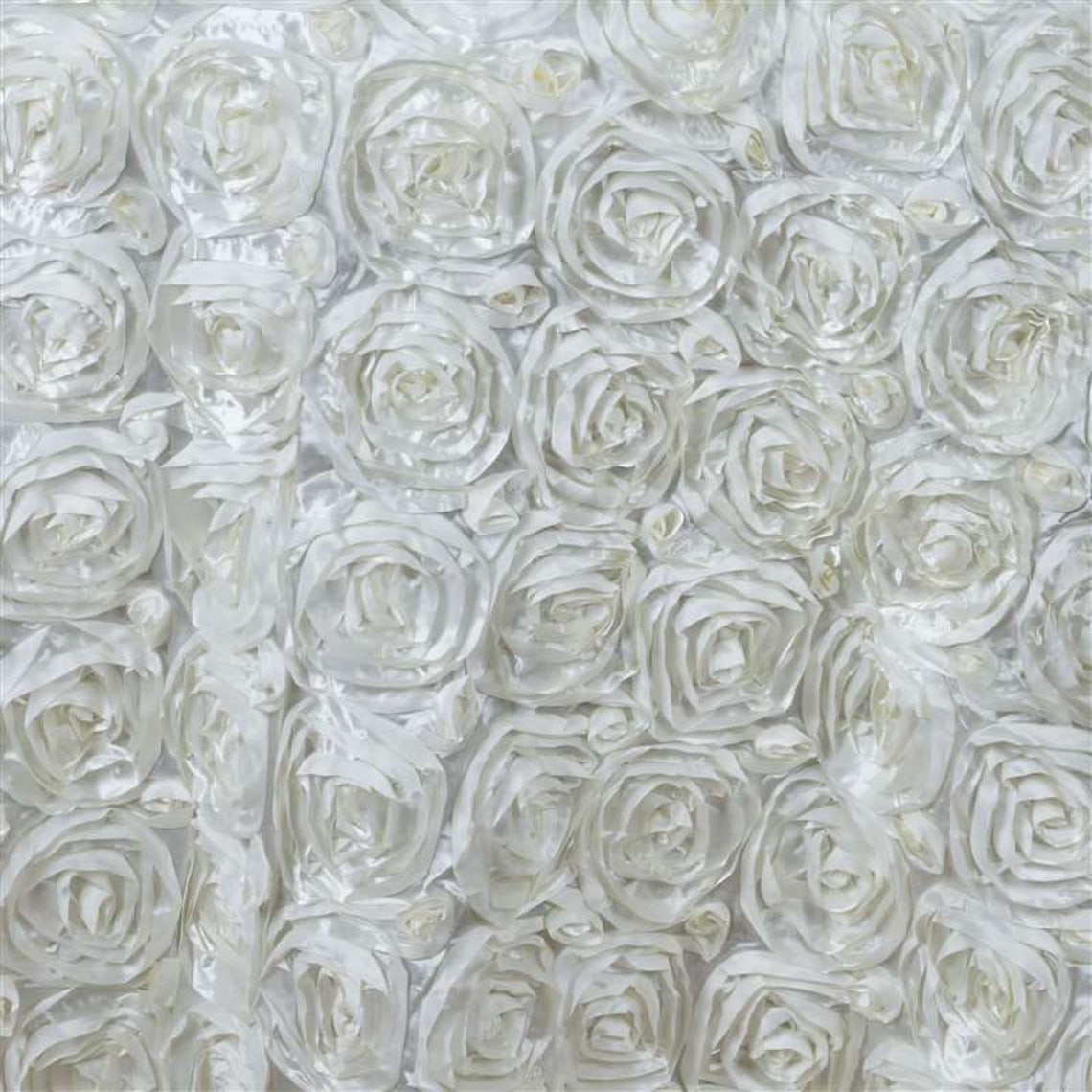 Roses-effect of the Premium Rosette 90x156" Rectangle Tablecloths for ...
