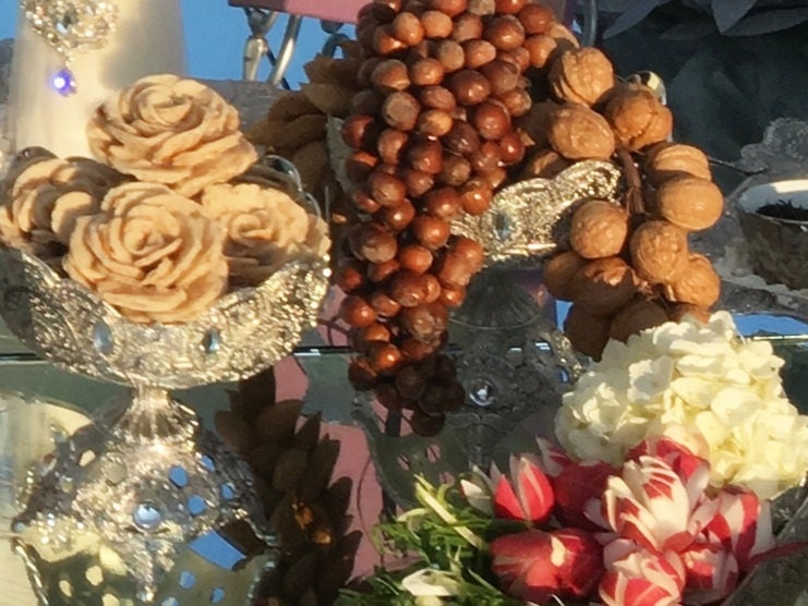 Sofreh Aghd Hazelnut Cluster Khosheh Fandogh Persian Wedding | Etsy