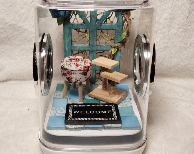 Cute Cottage-style Themed Jumping Spider Enclosure - Medium - Etsy