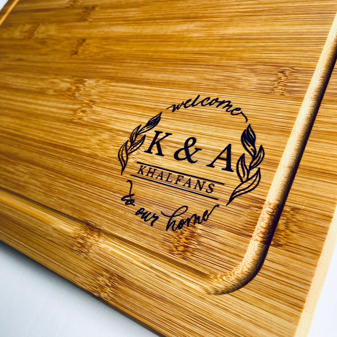 Custom Chopping Board, Housewarming Gift, Cutting Board Quote, Recipe ...