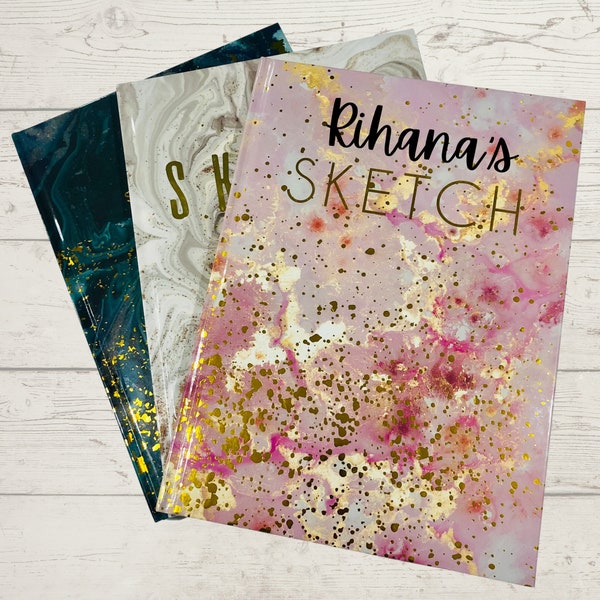Custom Sketchbook - Etsy