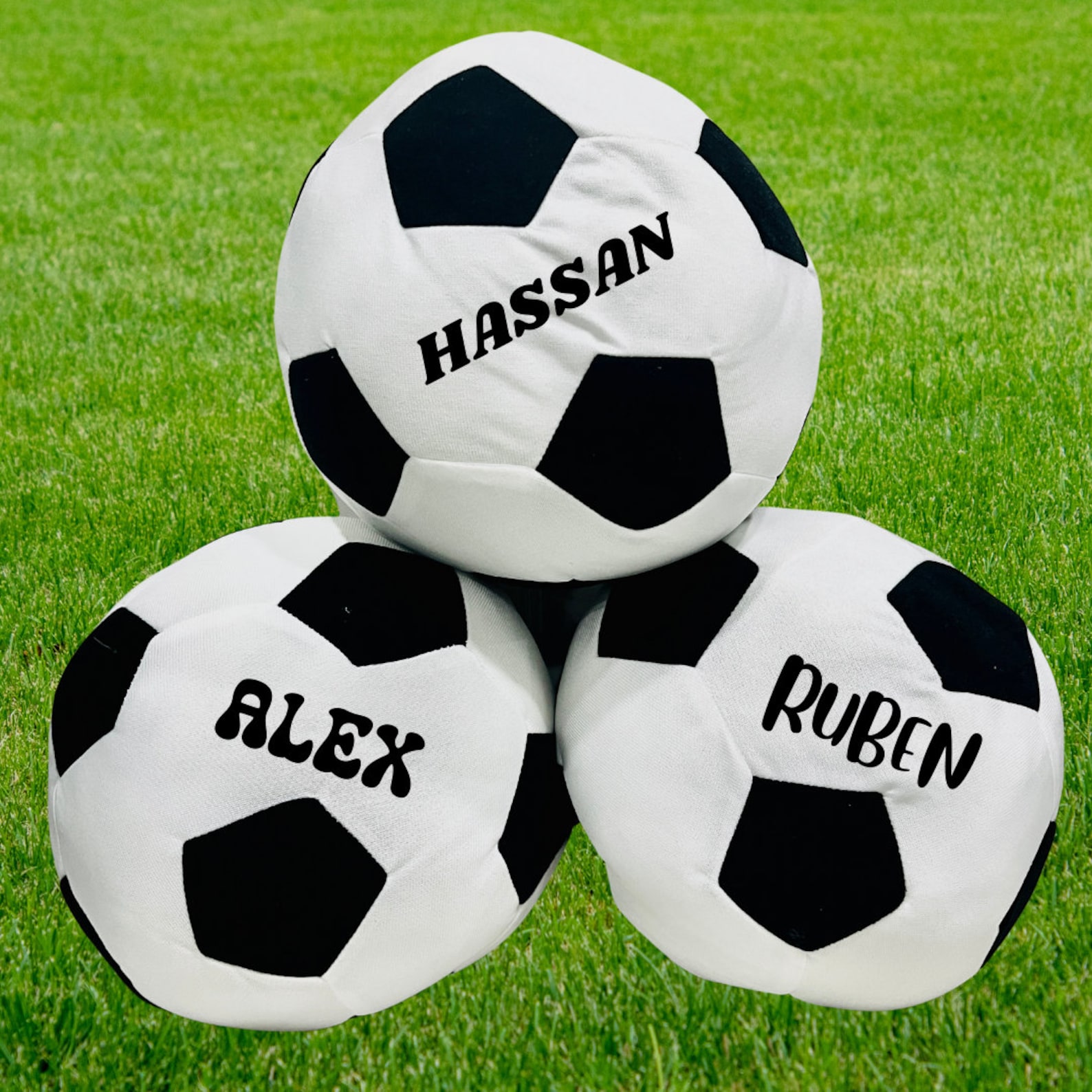 Personalized Plush Soccer Ball, Soccer Ball Personalized, Custom Sports ...