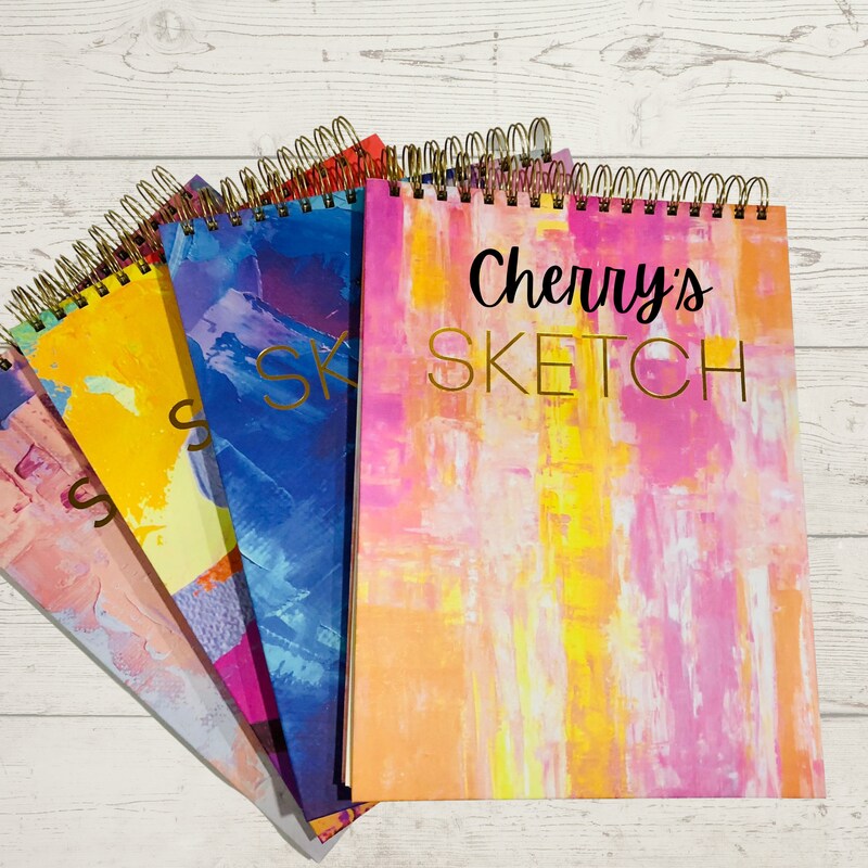 Custom Sketchbook - Etsy