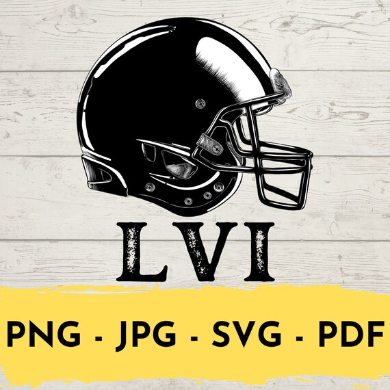 Superbowl SVG Super Bowl Helmet PNG Superbowl Clipart | Etsy