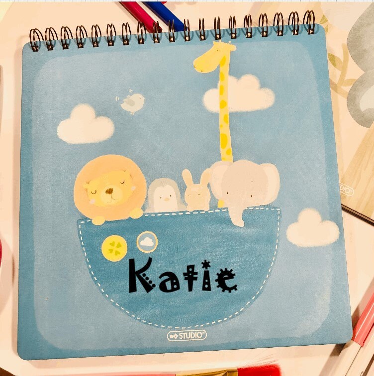 Personalized Sketchbook for Kids Koala Drawing Book Zoo - Etsy