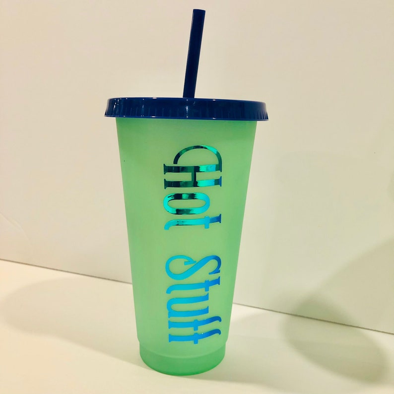 Personalized Cold Color Changing Cups 24oz Reusable Custom | Etsy