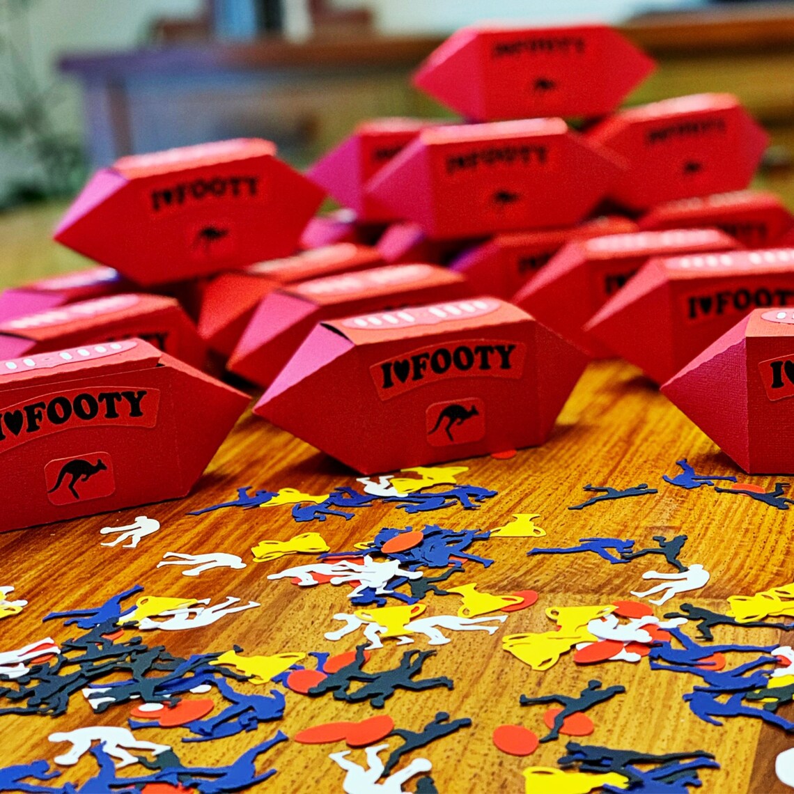 AFL & AFLW Aussie Rules Football Party Pack 6 Pack | Etsy