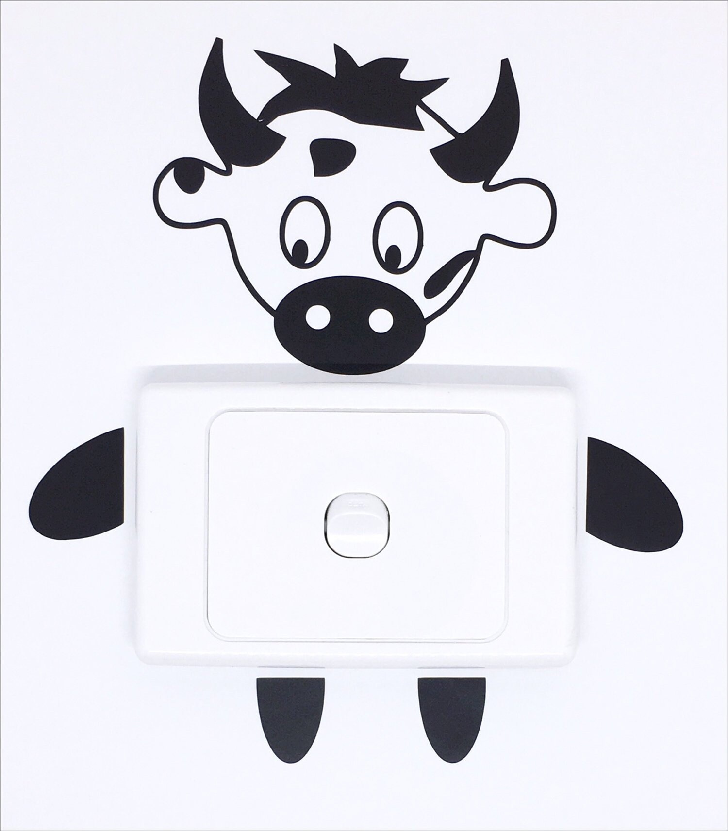 Light Switch Wall Transfer Decal Sticker COW - Etsy
