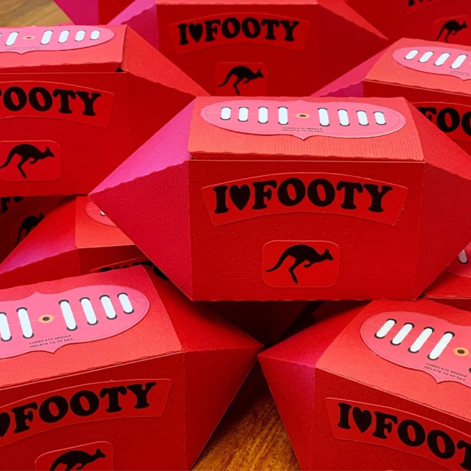 AFL & AFLW Aussie Rules Football Party Pack 6 Pack | Etsy