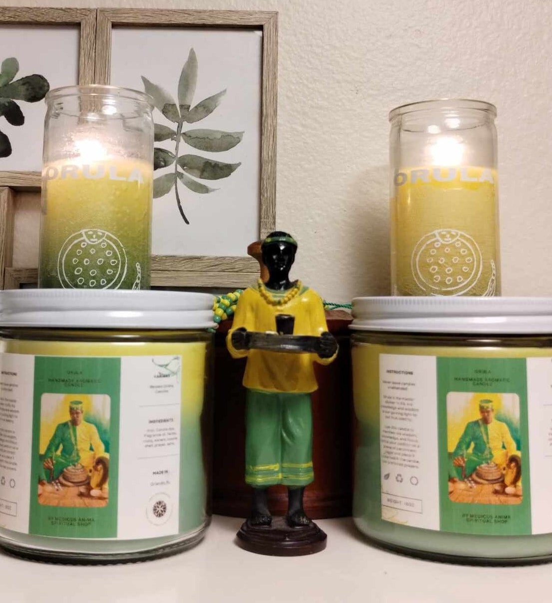 Prepared Orula Orisha Candle | Wisdom - Knowledge | Lukumi | Santeria ...