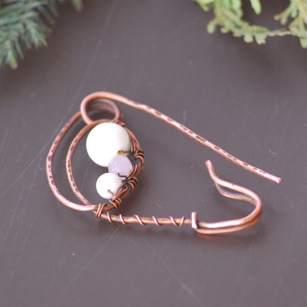 Copper Fibula - Etsy