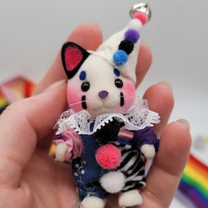 Pride Calico Critters Clowns Genderfluid, Demiboy, Demigirl, Agender - Etsy