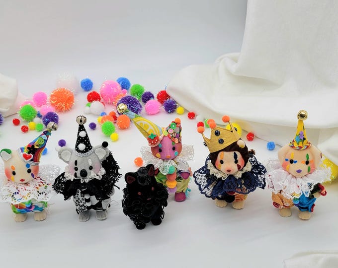 Fun Colorways Calico Critters Clowns - Etsy