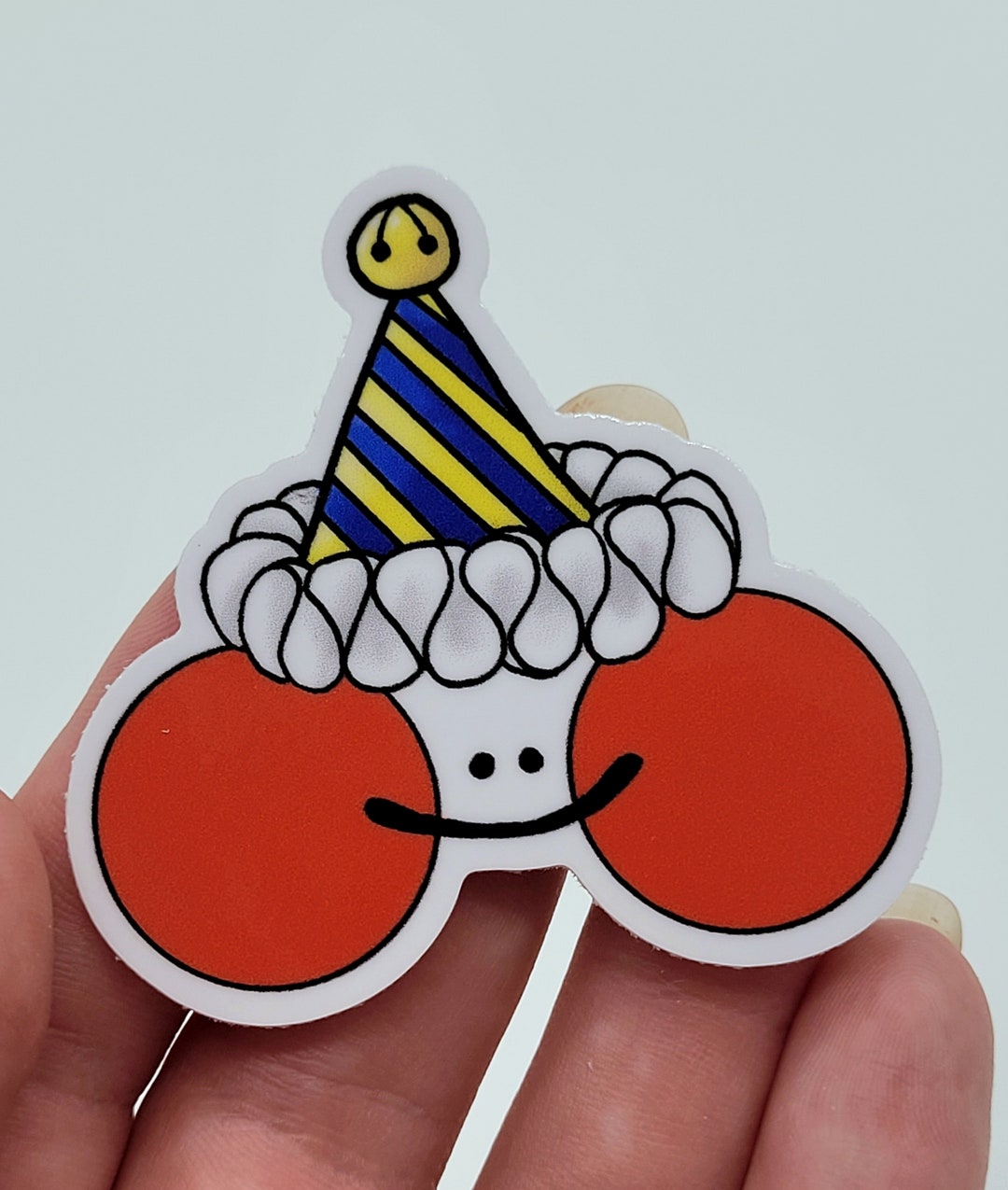 Lil Guy Clown Sticker - Etsy