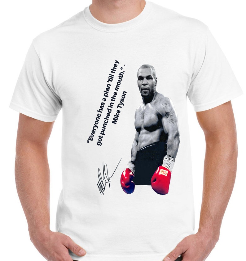 MIKE TYSON BOXING Legend 1 T Shirt Men T-shirts Women Tee Shirts Kids ...
