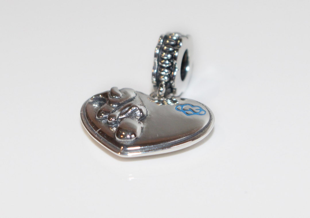 Baby Birth Real Sterling Silver Charm, Newborn Charm, Baby in Womb ...