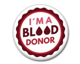 Blood donor pin | Etsy