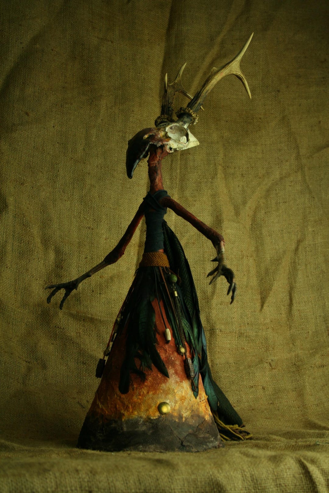 Viking Nordic Shaman Doll a Statue - Etsy