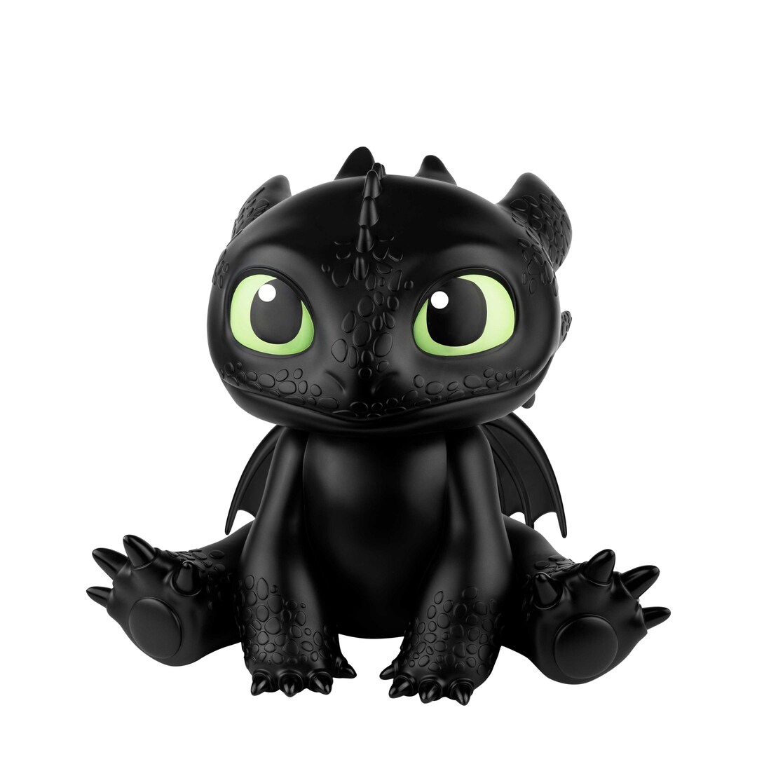 How to Train Your Dragon Toothless Piggy Bank Statue - Etsy