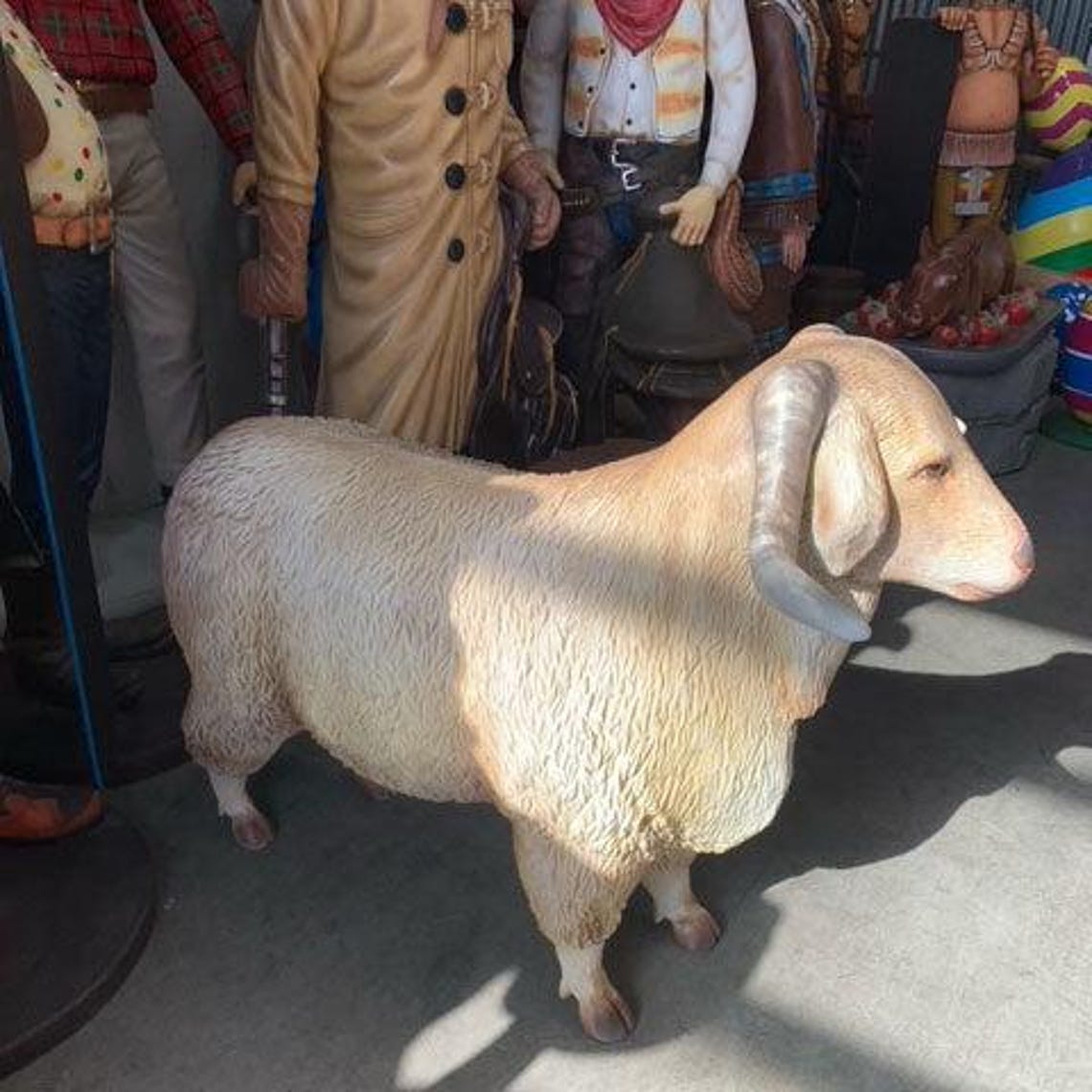 Male Tibetan Sheep Life Size Statue - Etsy