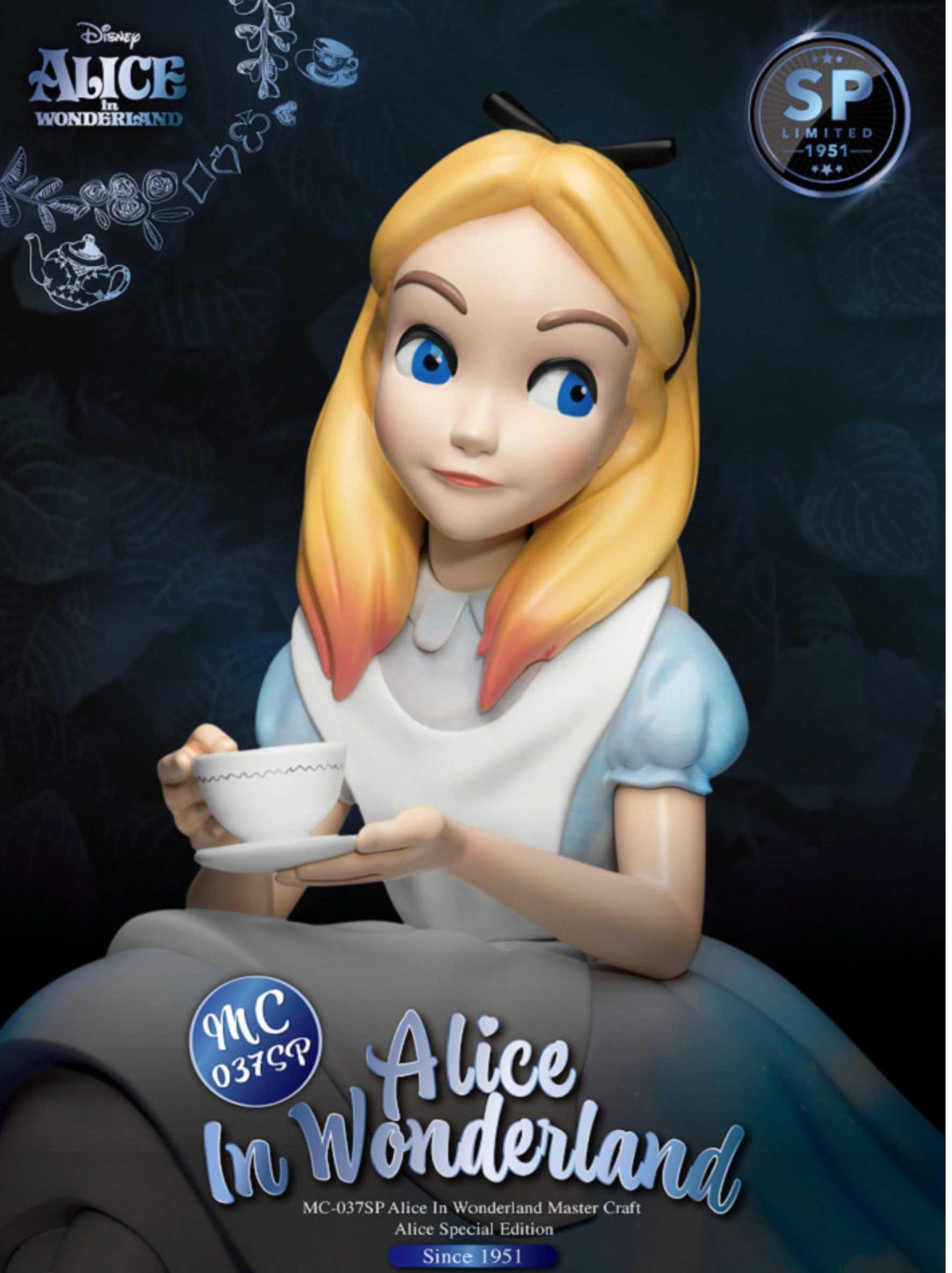 Alice in Wonderland Special Edition Master Craft Statue Table Top - Etsy