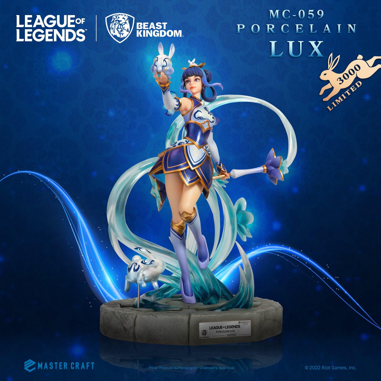 League of Legends Porcelain Lux Master Craft Table Top Statue - Etsy