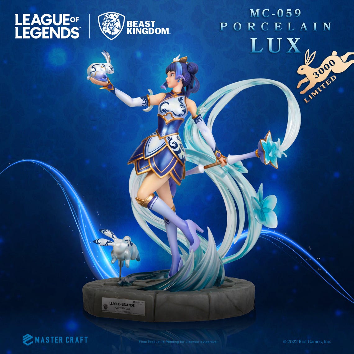 League of Legends Porcelain Lux Master Craft Table Top Statue - Etsy