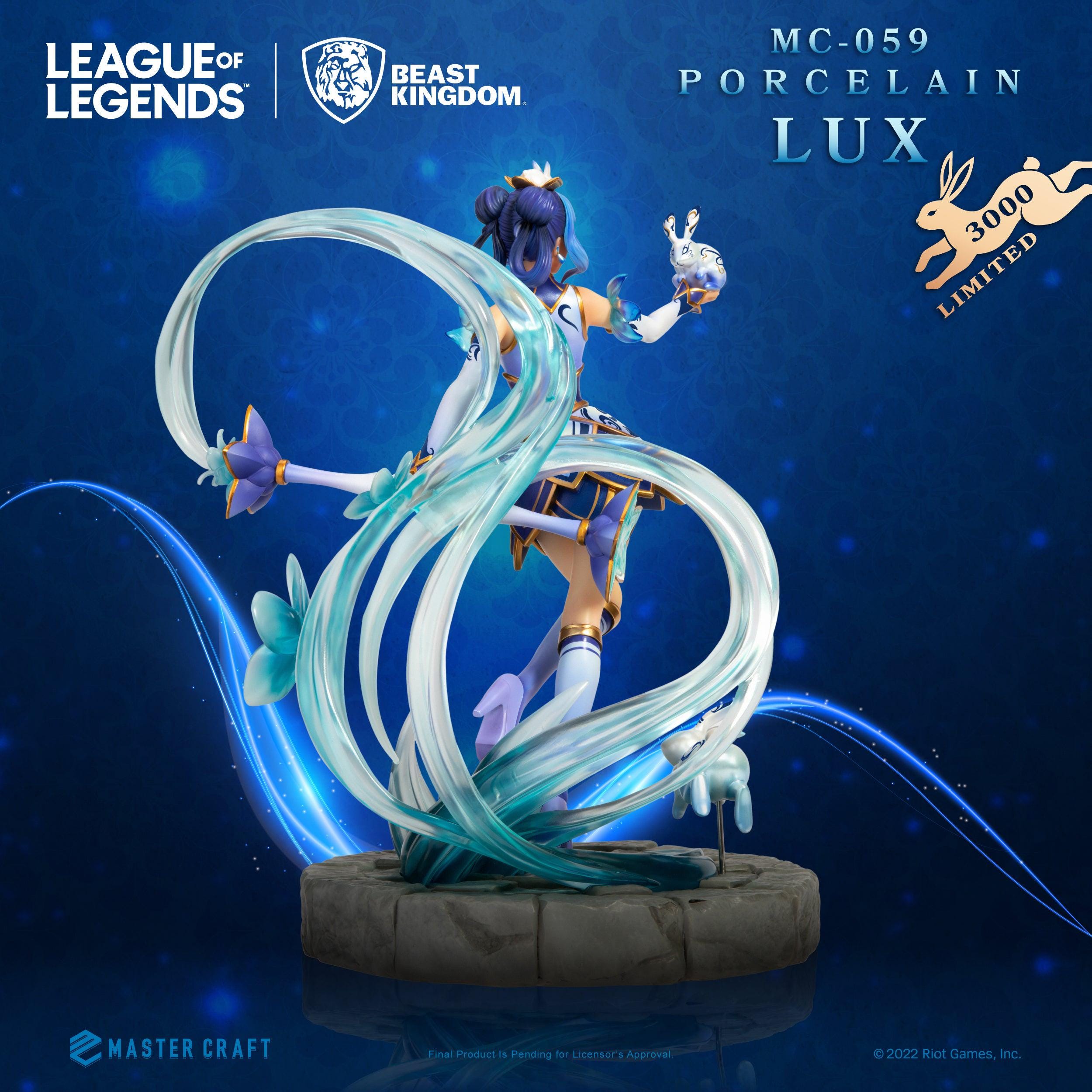 League of Legends Porcelain Lux Master Craft Table Top Statue - Etsy