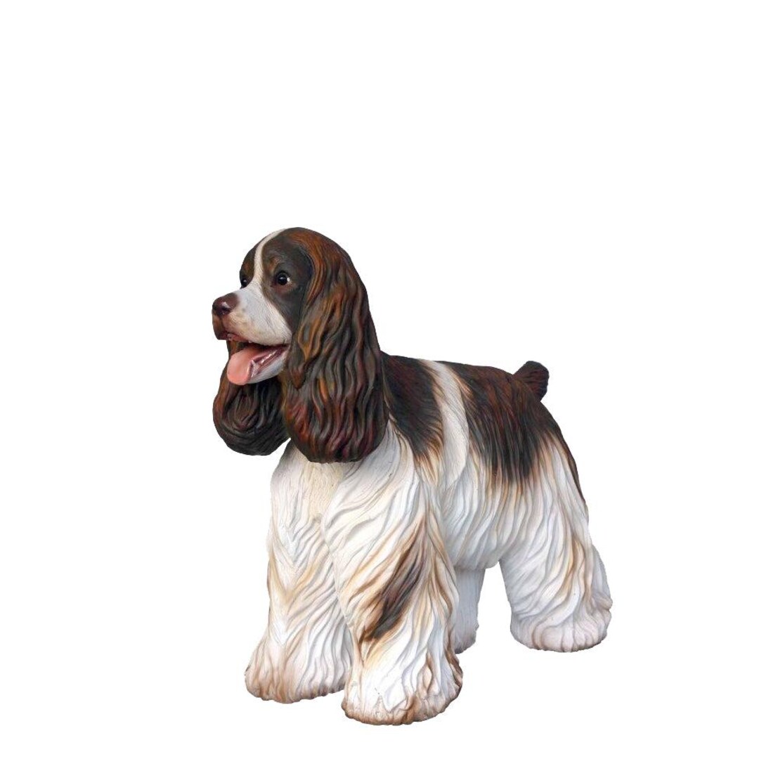 English Cocker Spaniel Life Size Dog Statue - Etsy