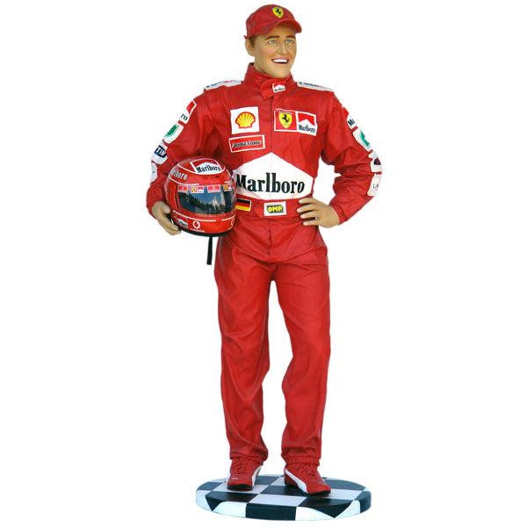 F1 Race Car Driver Life Size Statue - Etsy