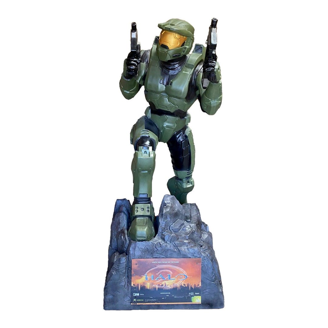 Rare Halo Master Chief Life Size Statue - Etsy