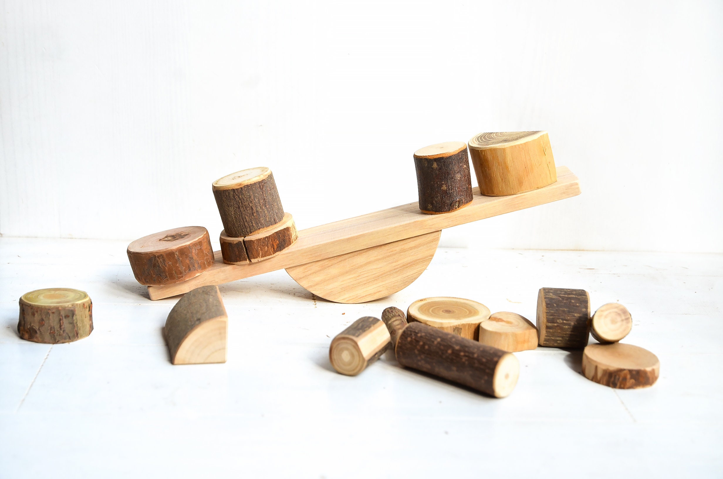 Wooden Balance Toy Wood Balancing Toy Set of Learning Toys - Etsy UK