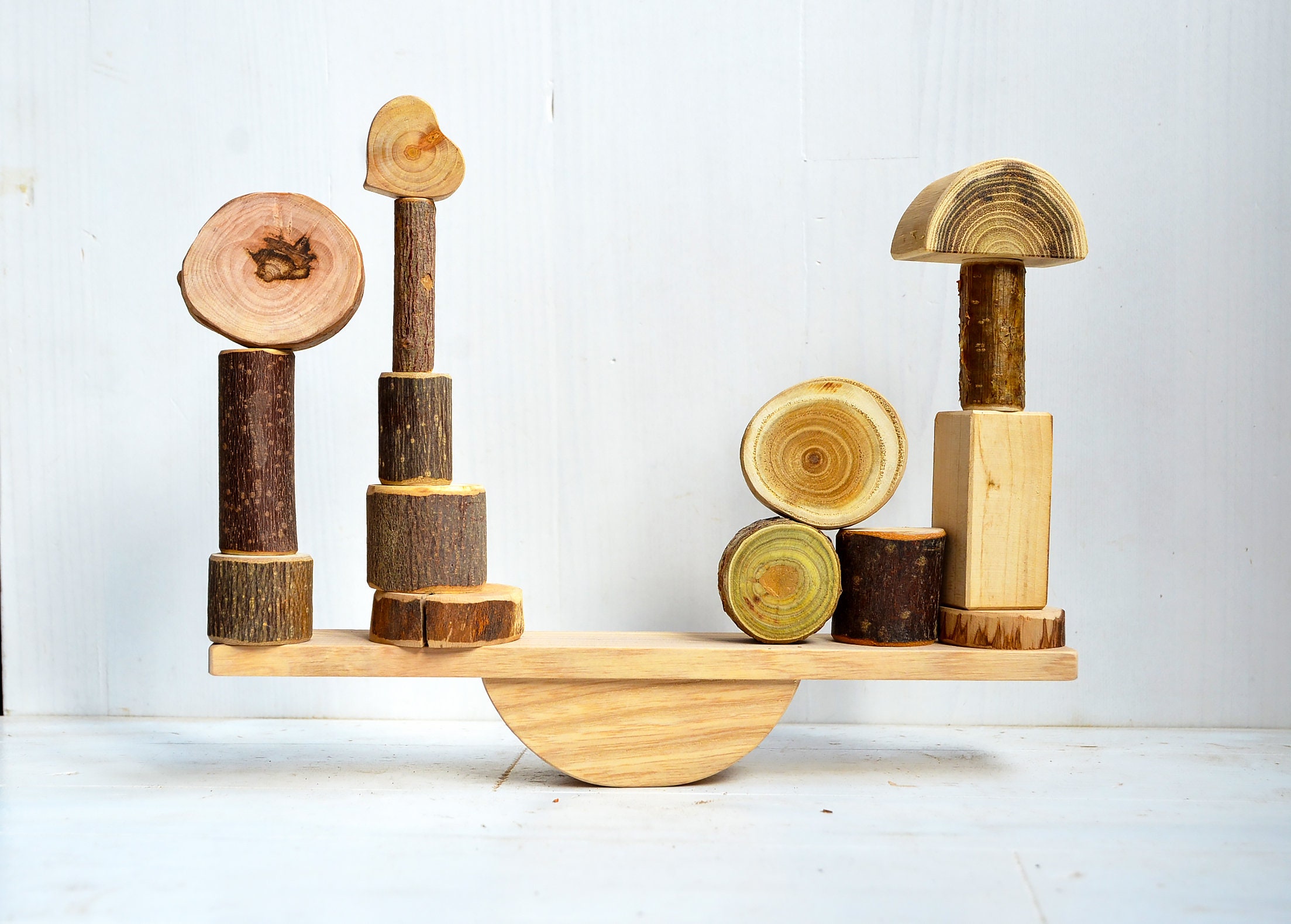Wooden Balance Toy Wood Balancing Toy Set of Learning Toys - Etsy UK