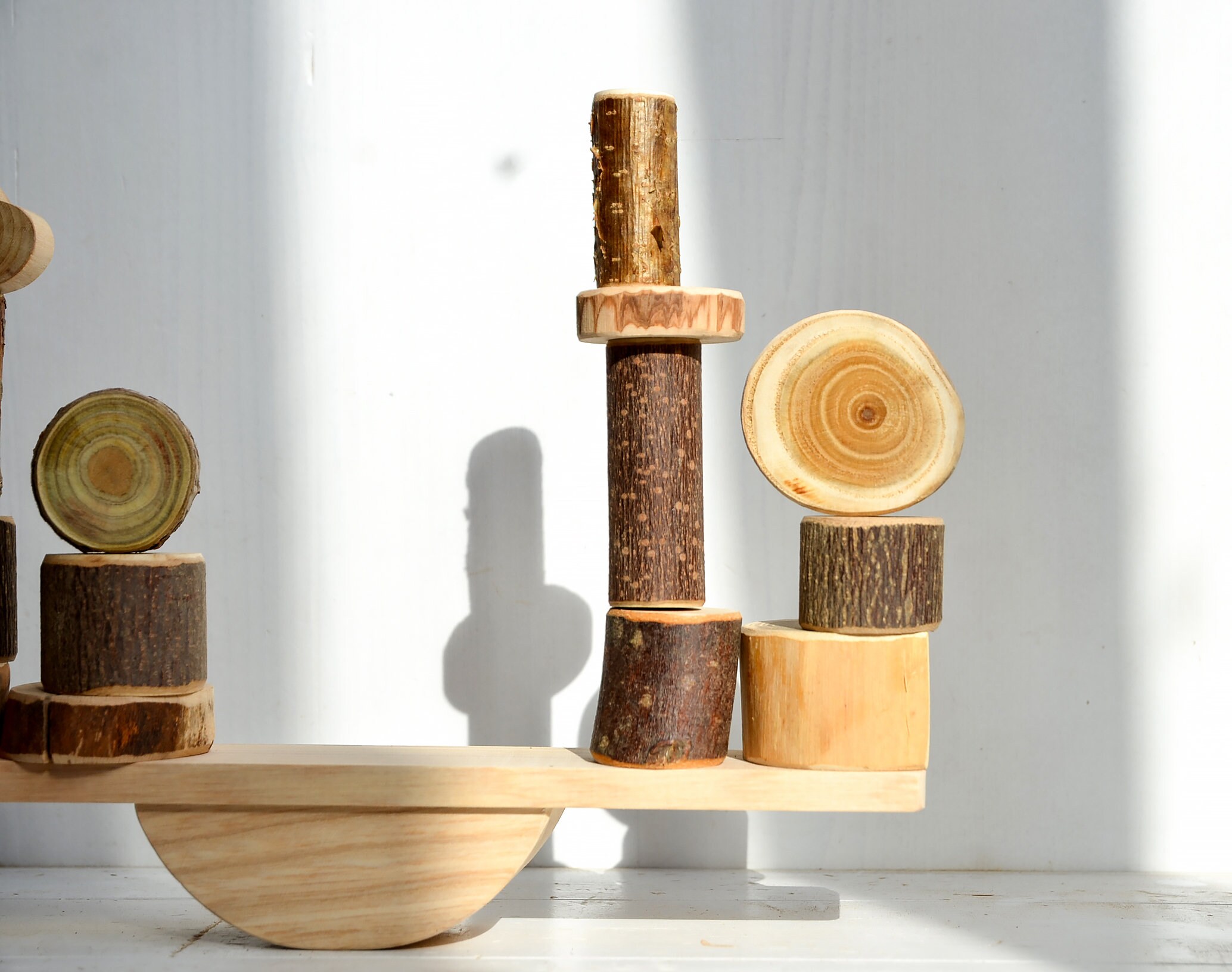 Wooden Balance Toy Wood Balancing Toy Set of Learning Toys - Etsy