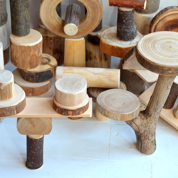 Wood Toy Blocks - Etsy