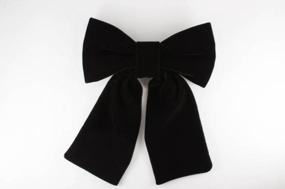 Black Big Bow Black Bow Tiew Gift for Women | Etsy