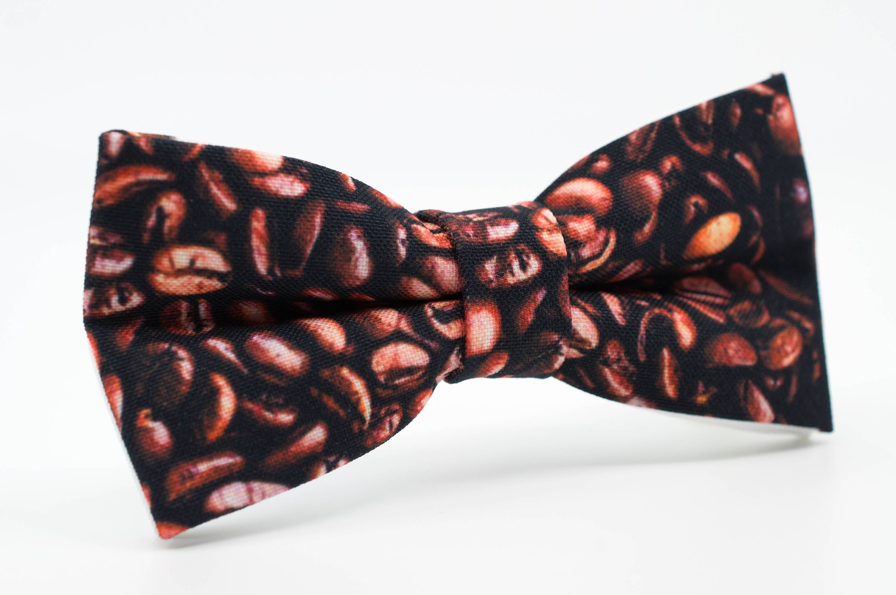 Coffee Bow Tie Brown Bow Ties Barista Bow Tie Coffee Beans - Etsy